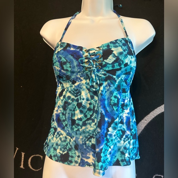 SO | Swim | Tankini Open Back Adjustable | Poshmark